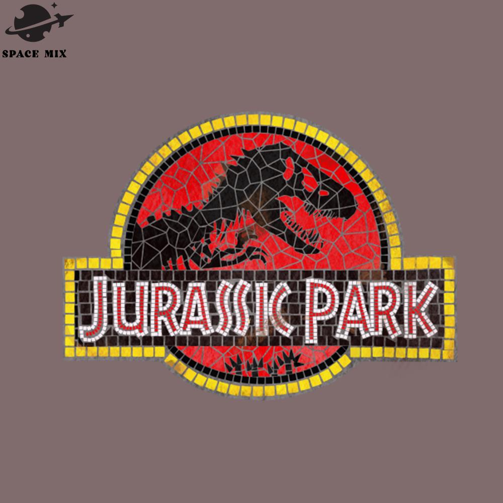 Jurassic ark Logo Mosaic Smudge PNG Design | Inspire Uplift