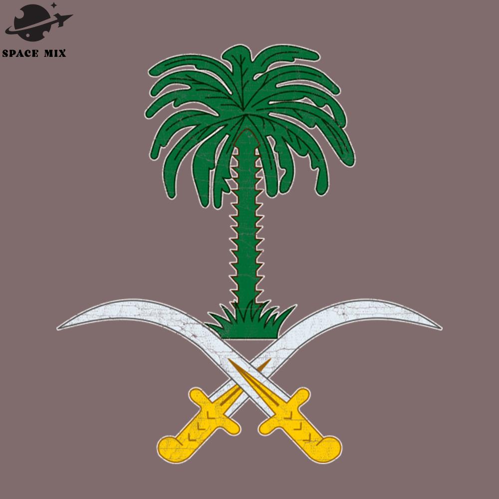 Saudi Arabia Faded Style Flag PNG Design - Inspire Uplift