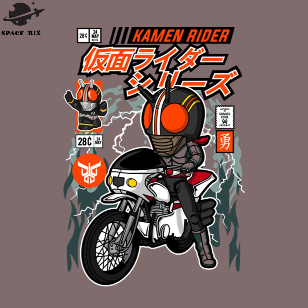 Kamen Rider Comic Cover PNG Design | Inspire Uplift