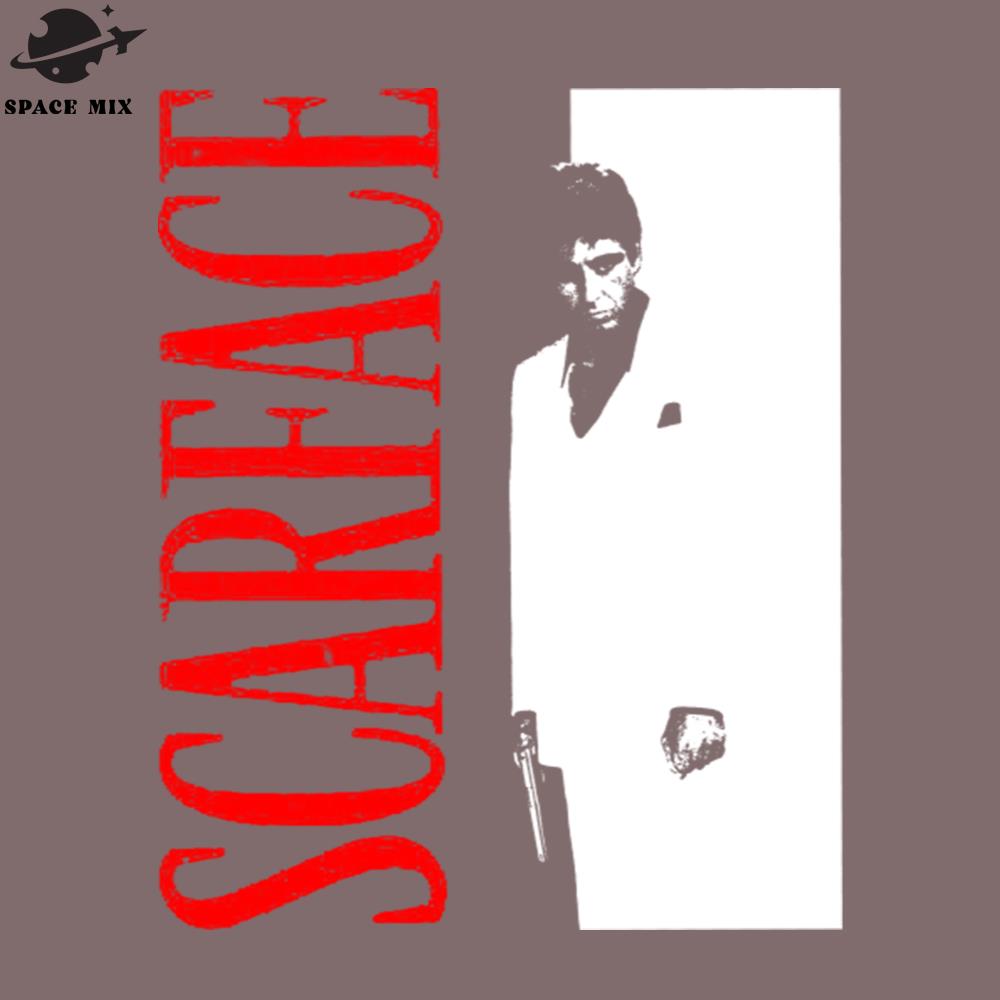scarface retro PNG Design | Inspire Uplift
