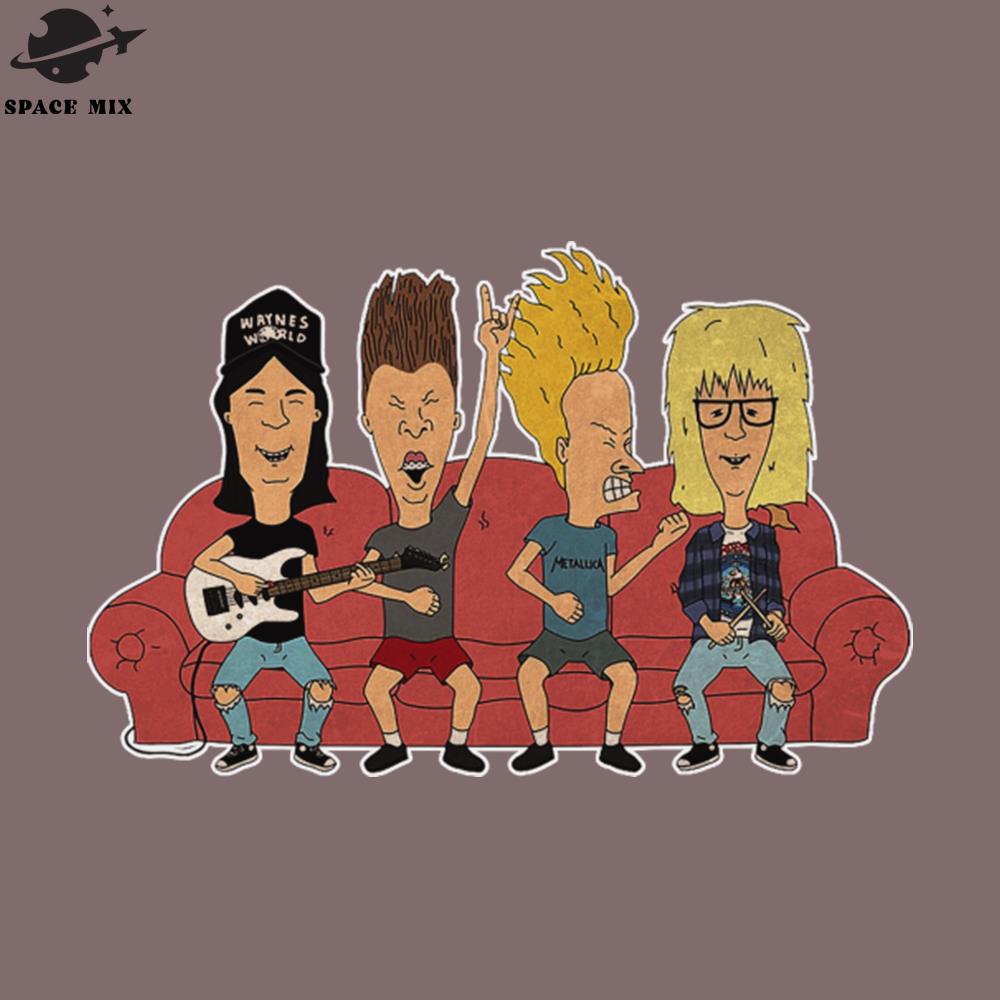 metal vintage beavis and butthead PNG Design | Inspire Uplift