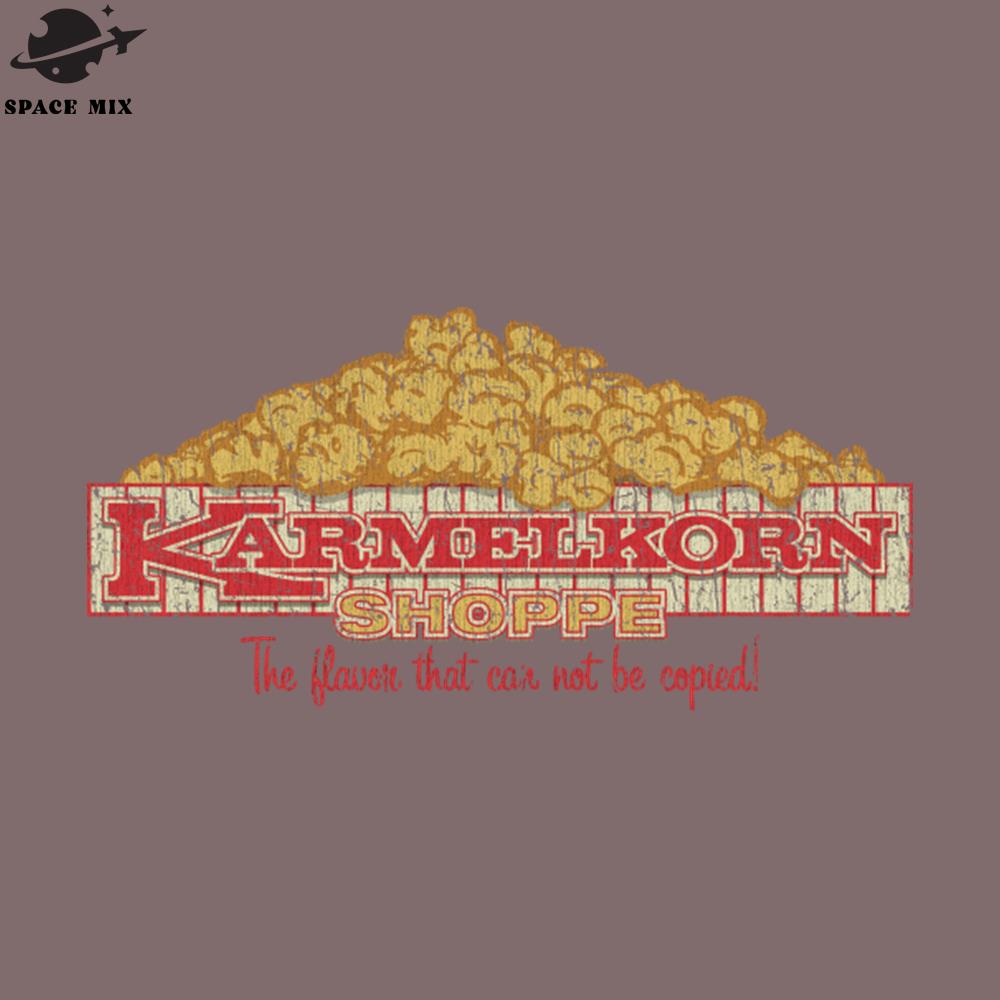 Karmelkorn Shoppe 1929 PNG Design | Inspire Uplift