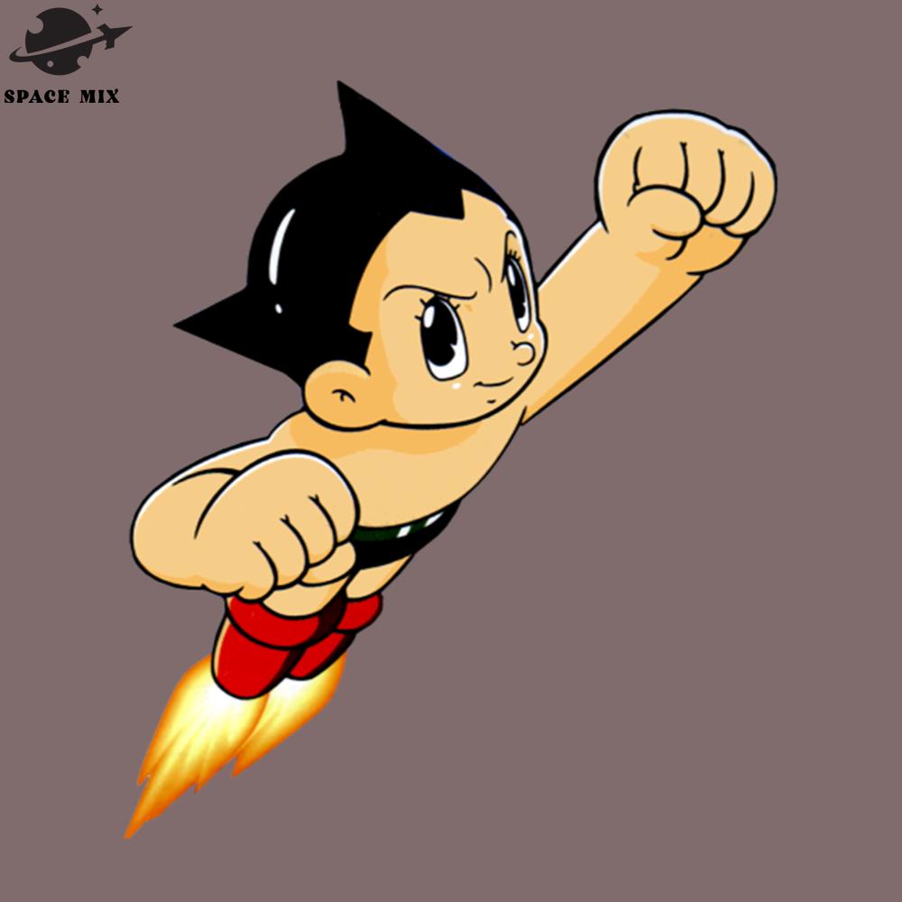 Mighty Atom Astro Boy PNG Design | Inspire Uplift