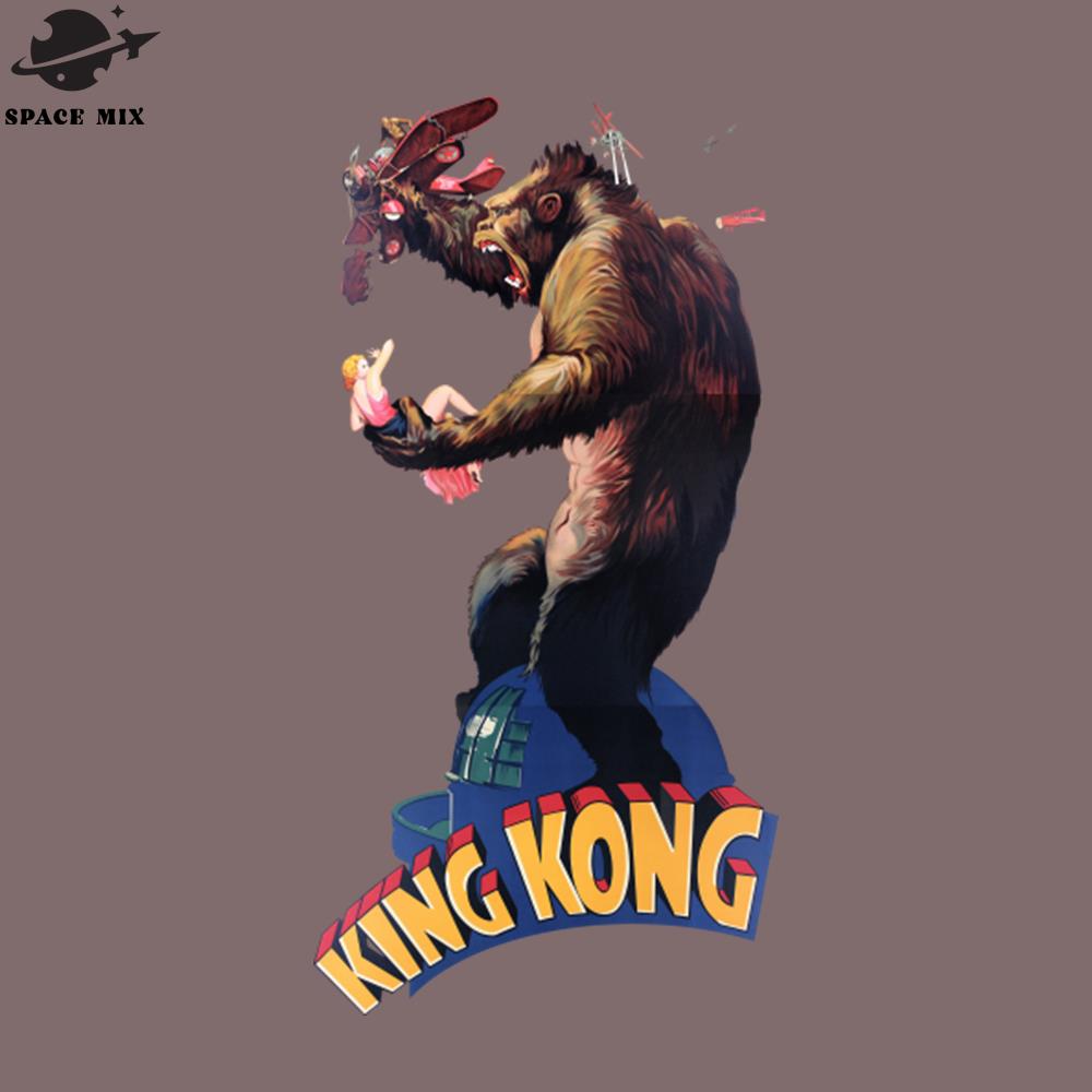 King Kong Retro PNG Design | Inspire Uplift