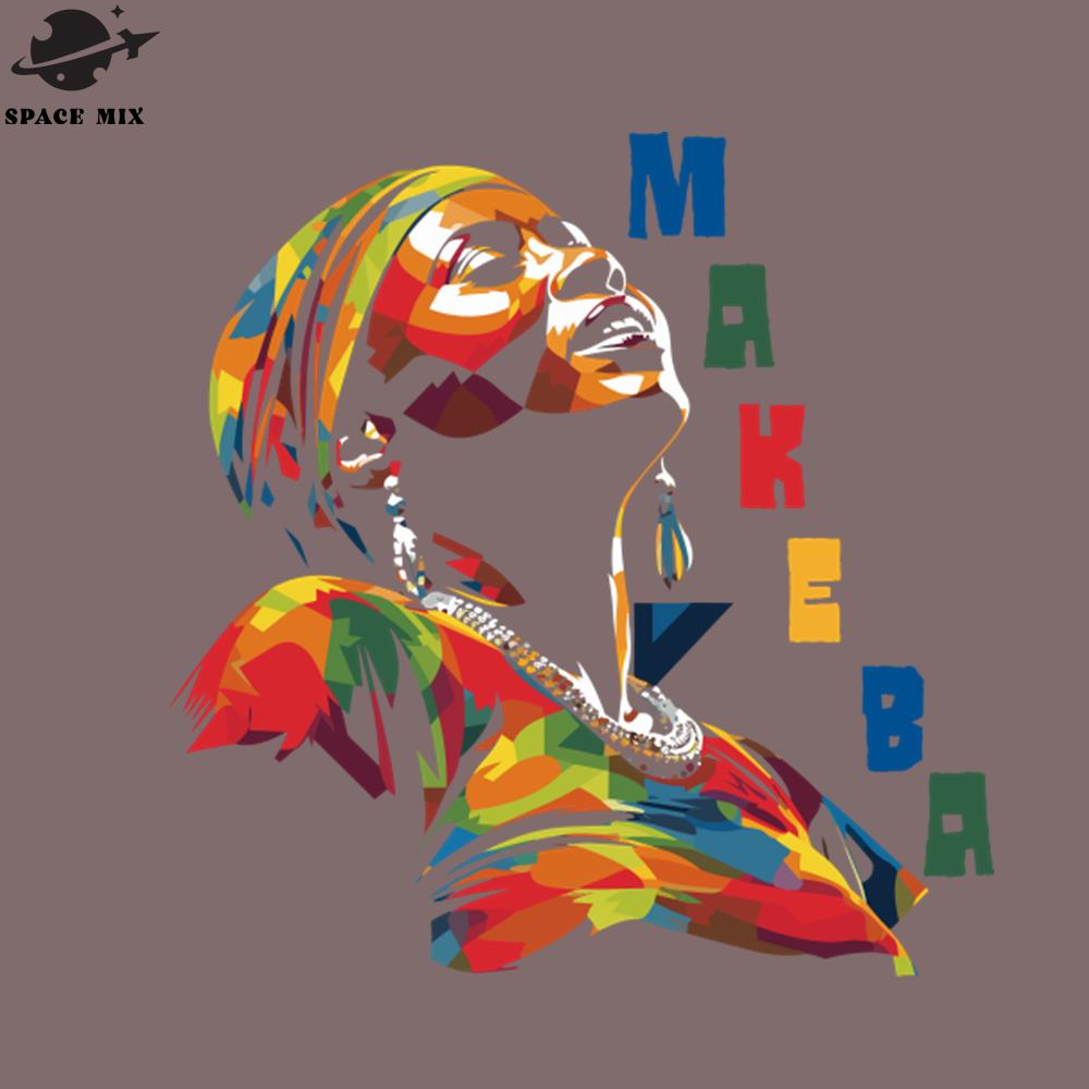 Miriam Makeba Original PNG Design - Inspire Uplift