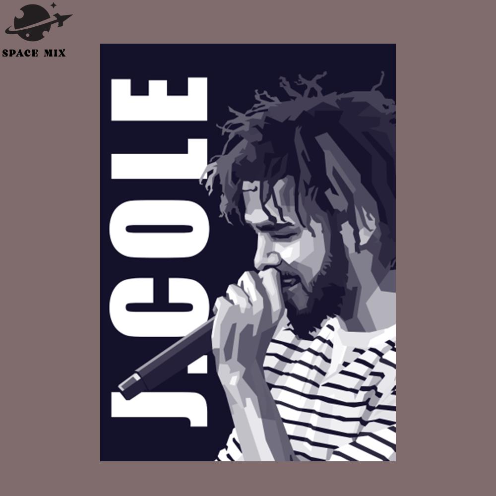 Rapper J Cole Hiphop PNG Design - Inspire Uplift