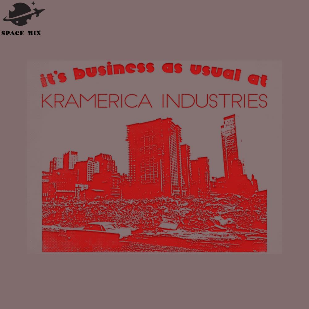 Kramerica Industries Faded 90s Style Logo Original PNG Desi | Inspire ...