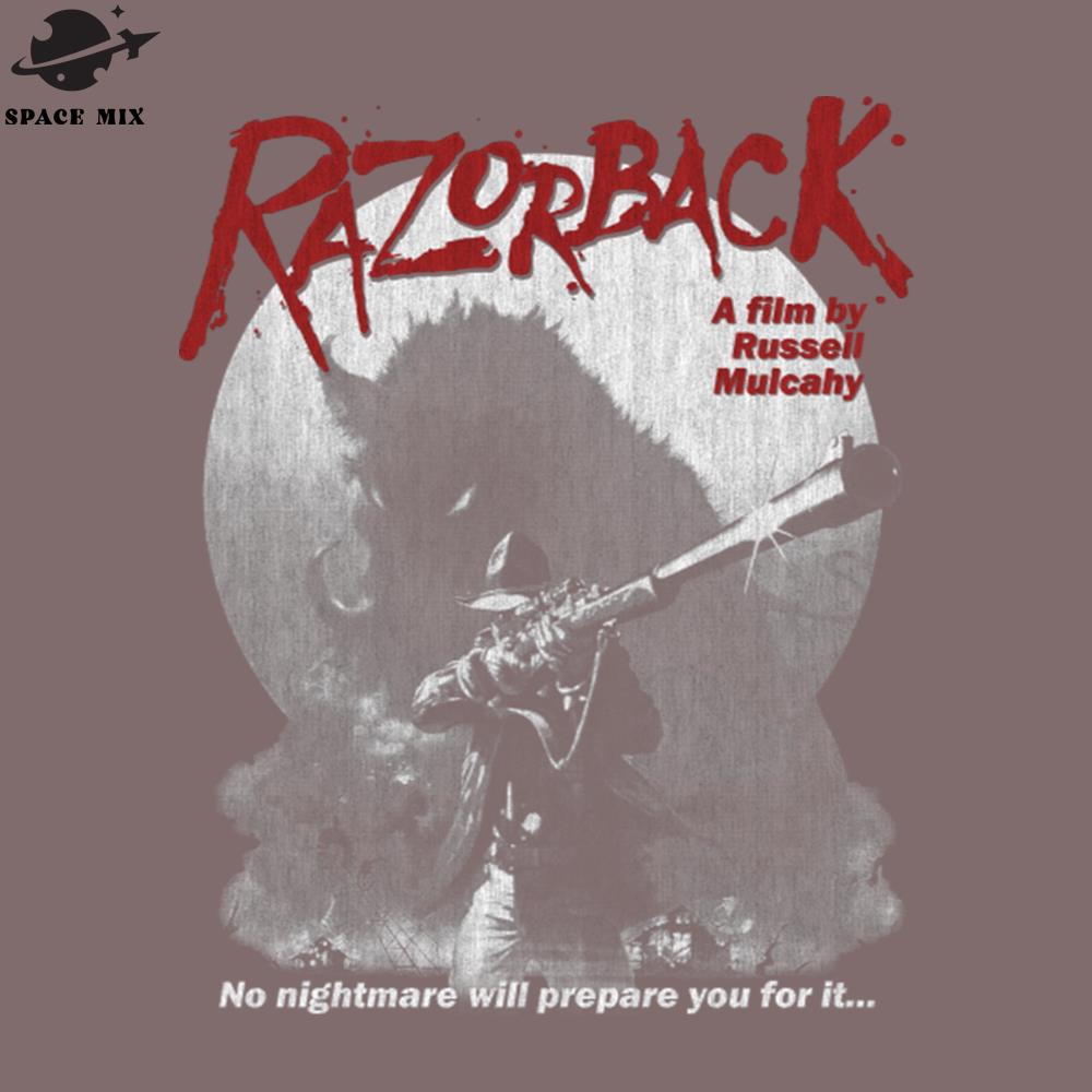 Razorback Cult Classic Horror Movies PNG Design | Inspire Uplift