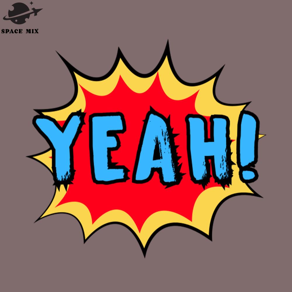 LA Knight YEAH Comic Script PNG Design | Inspire Uplift