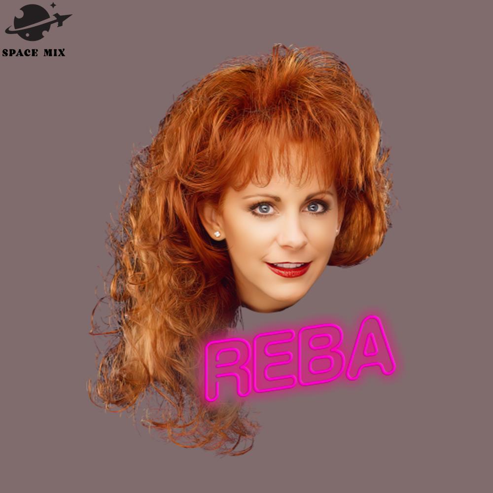 Reba eonStyle 80s Fan Design PNG Design | Inspire Uplift