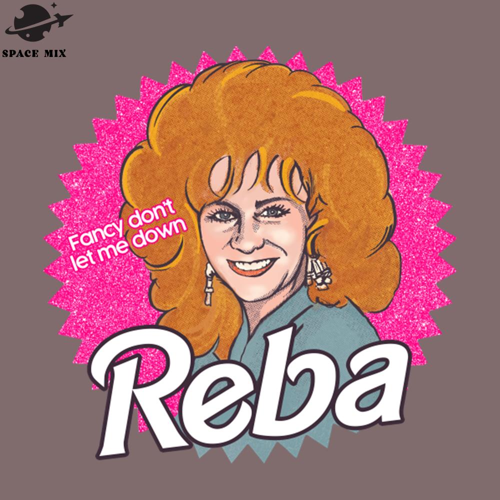 Reba Fancy Dont Let Me Down PNG Design | Inspire Uplift