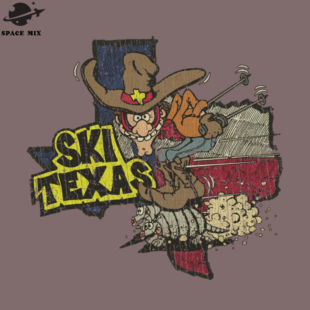 Ski Texas 1985 PNG Design | Inspire Uplift