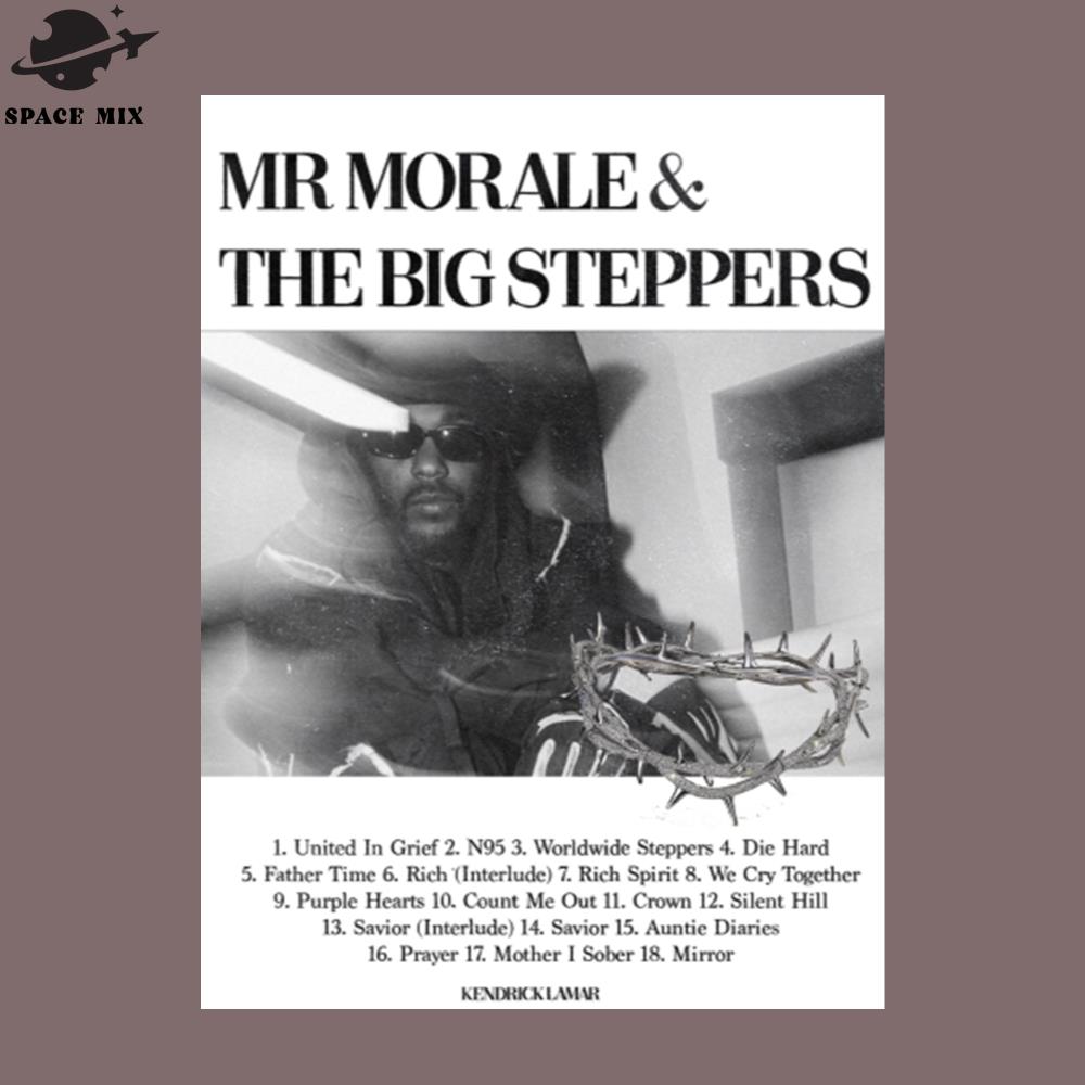 Mr Morale and The Big Steppers Hiphop PNG Design | Inspire Uplift