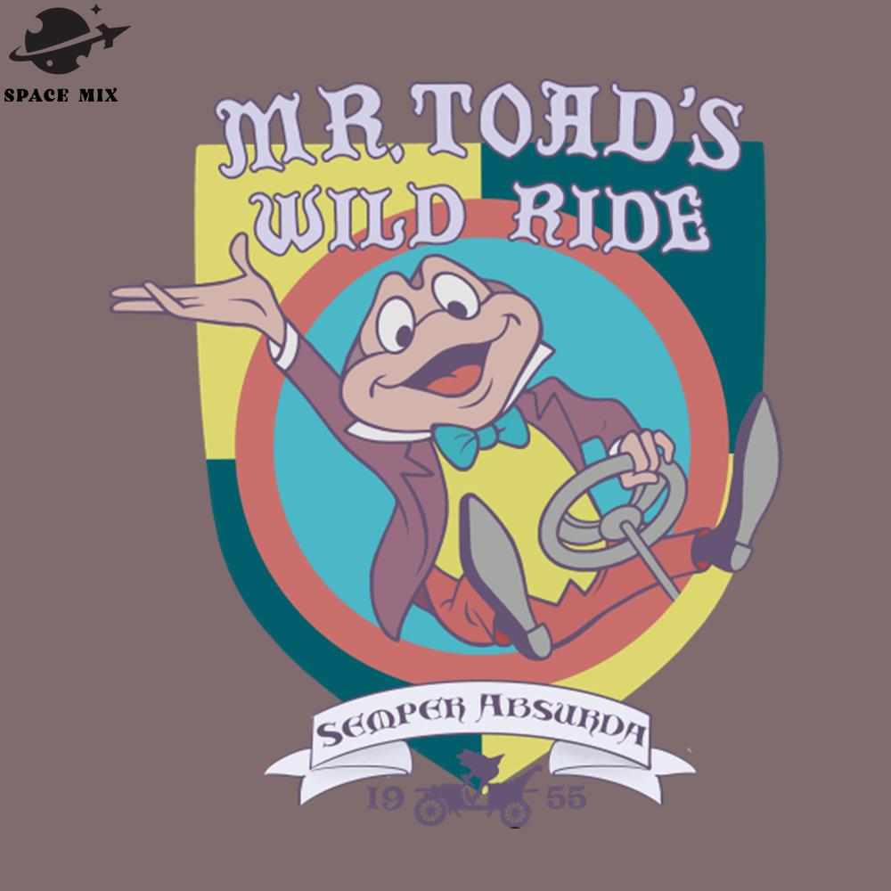 Mr Toads Wild Ride 1955 PNG Design | Inspire Uplift