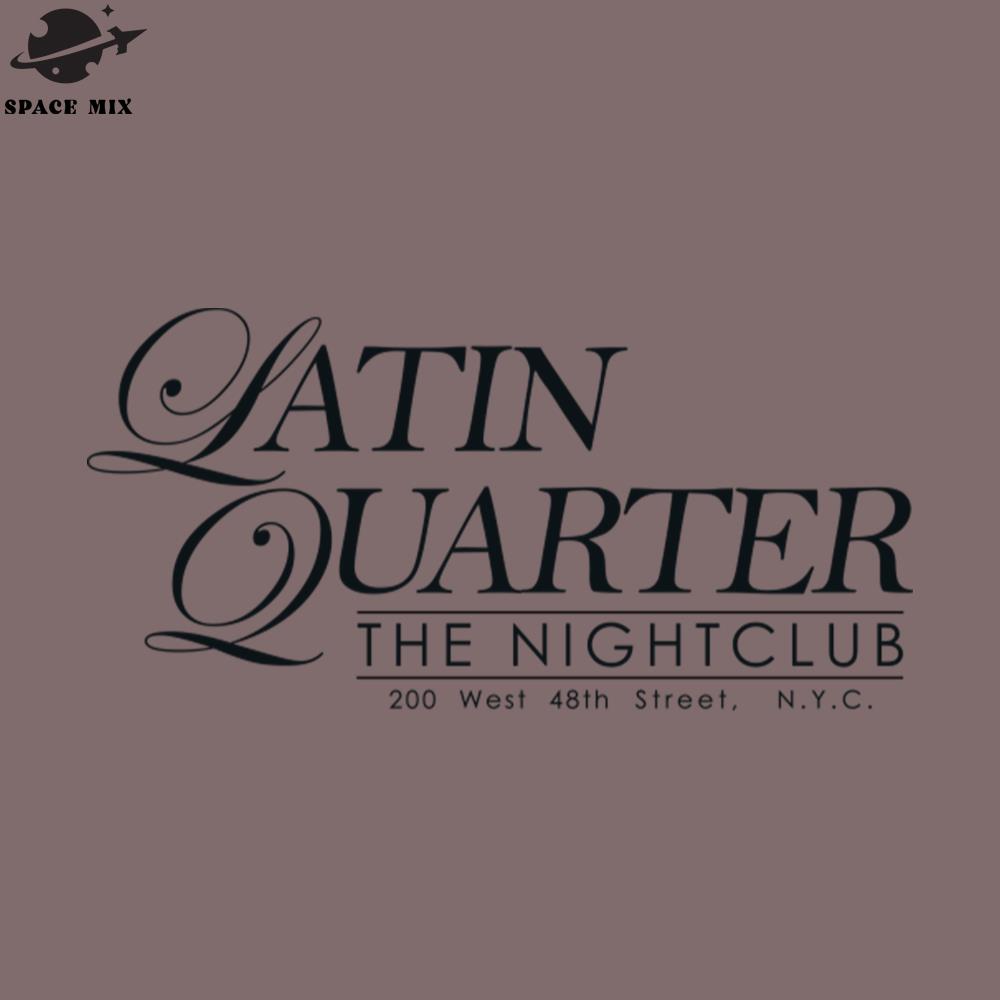 Latin Quarter Black Logo Music PNG Design | Inspire Uplift