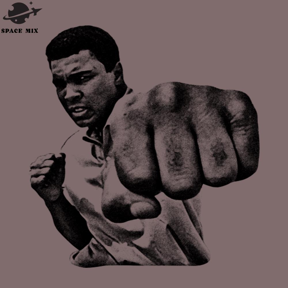 Muhammad Ali Vintage encil Drawing Style 3 PNG Design | Inspire Uplift