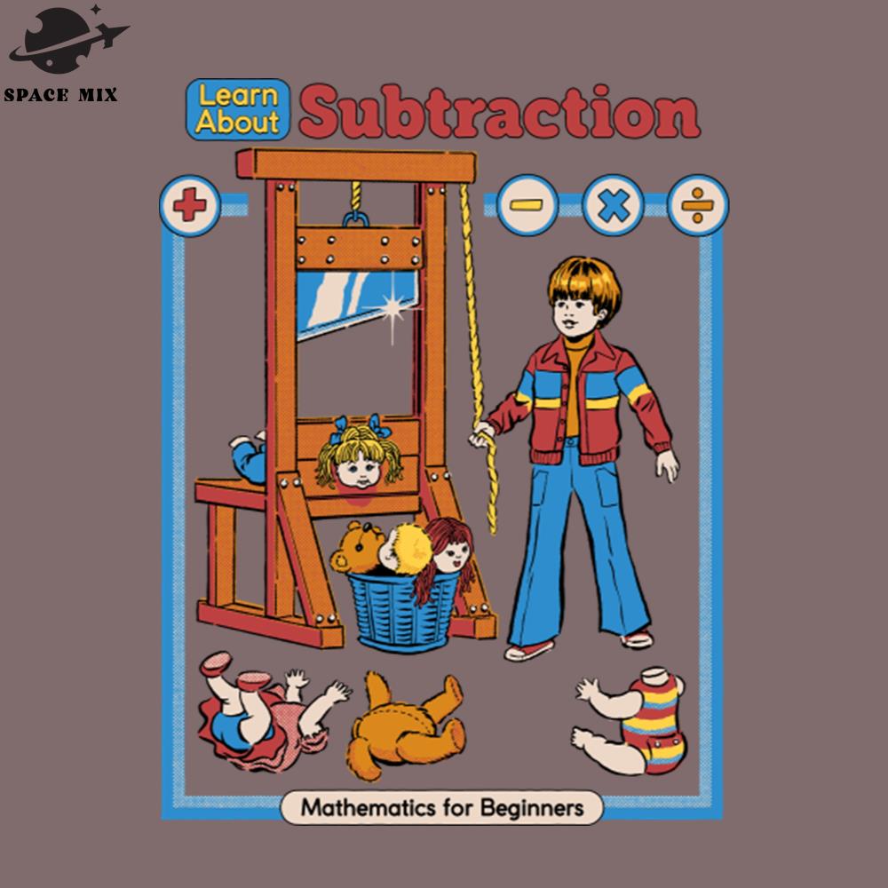 Learn About Subtraction PNG Design - Inspire Uplift