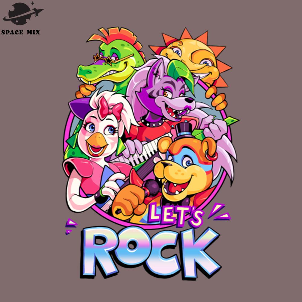 Lets ROCK Security Breach PNG Design - Inspire Uplift