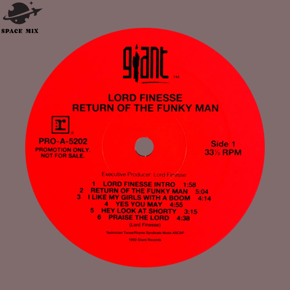 Return of the Funky Man 1992 Music PNG Design - Inspire Uplift