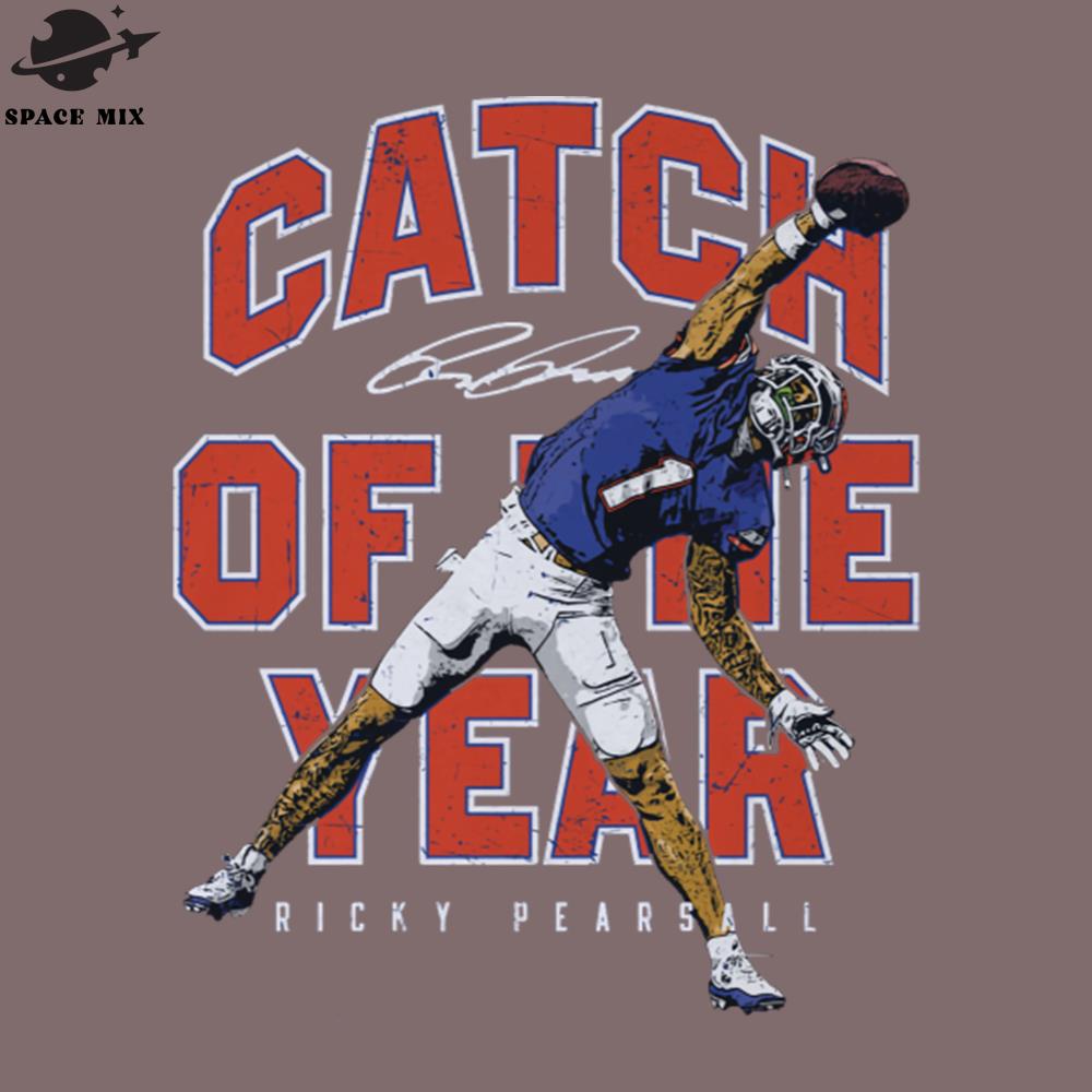 Ricky earsall College One Handed Catch PNG Design | Inspire Uplift