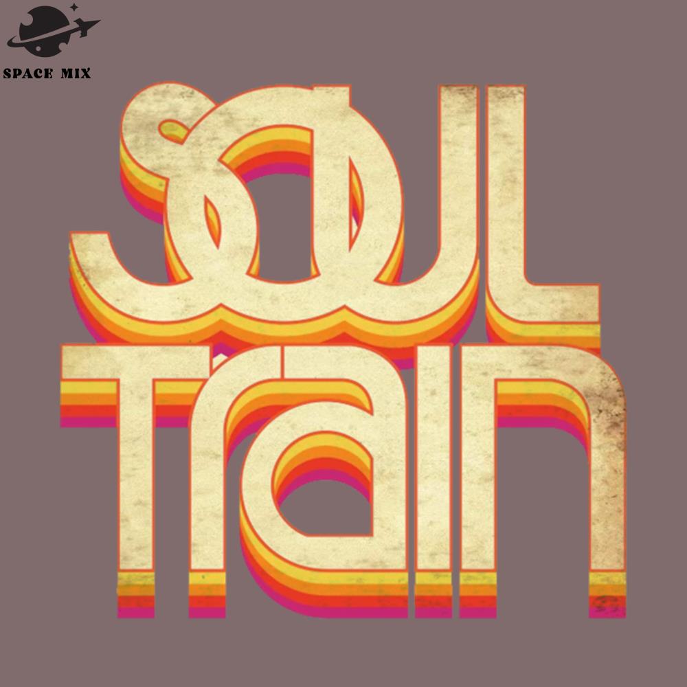 Soul Train Vintage Fan PNG Design | Inspire Uplift