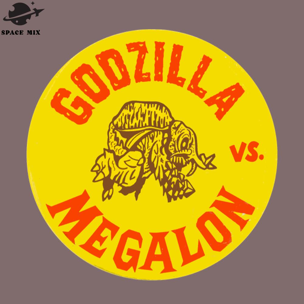 odzilla vs Megalon 70s promo PNG Design | Inspire Uplift