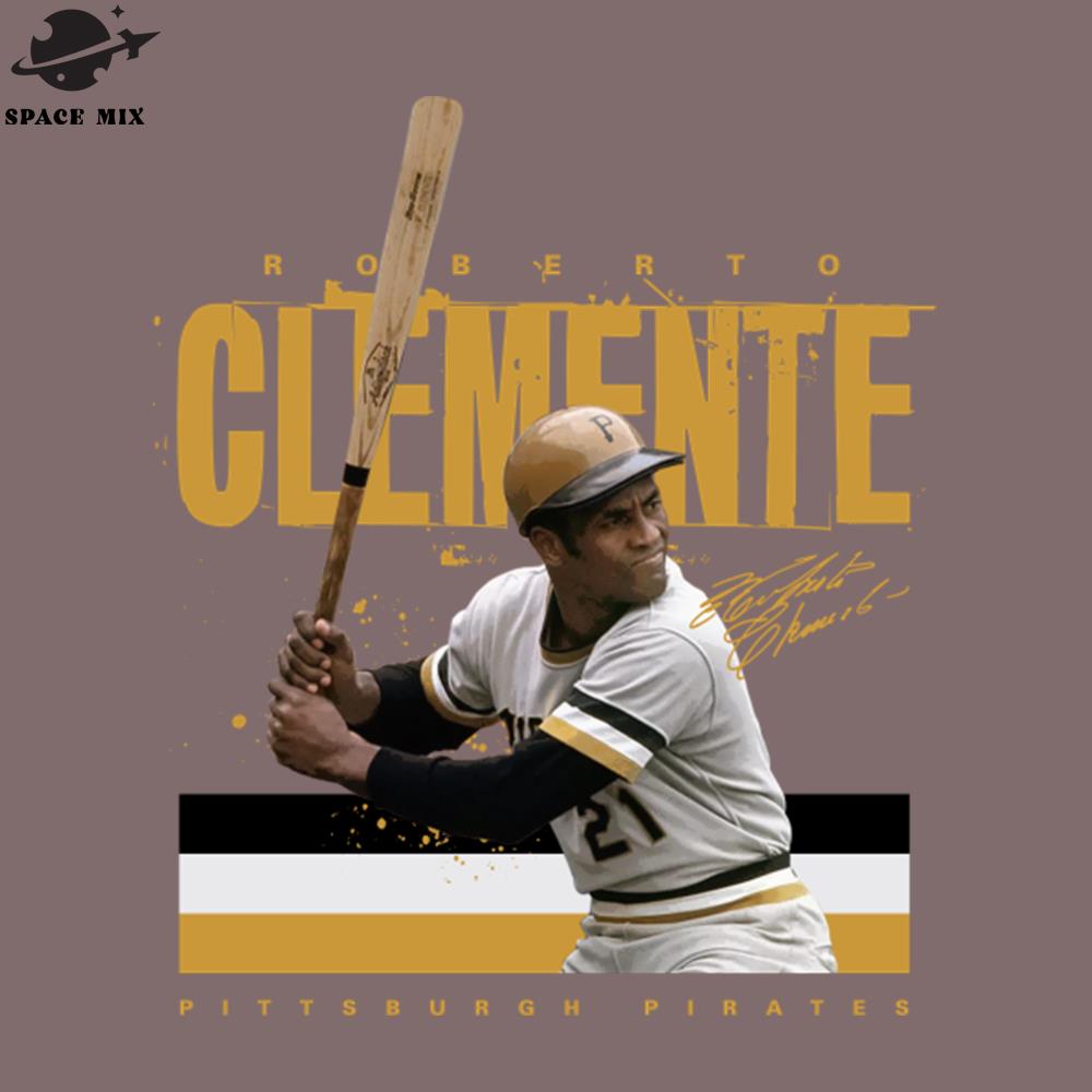 Roberto Clemente PNG Design | Inspire Uplift
