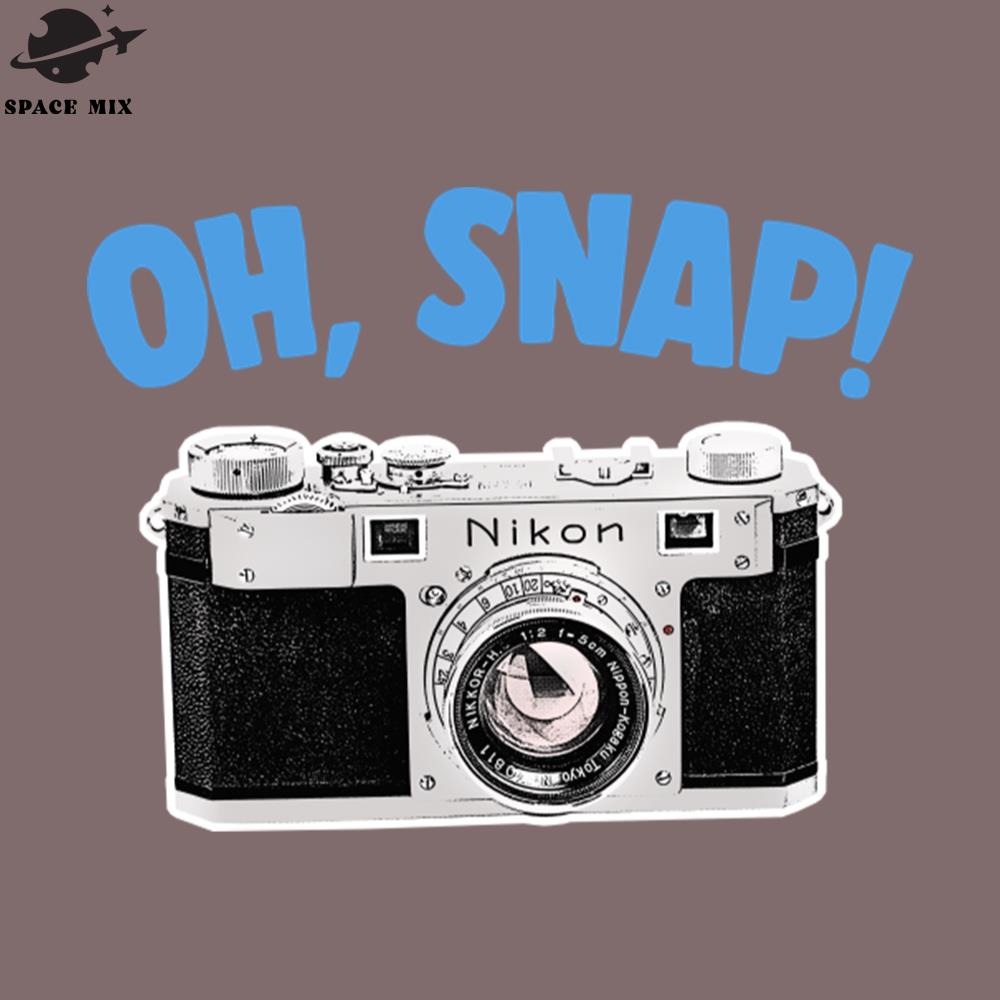 Oh Snap Camera eek ift PNG Design | Inspire Uplift