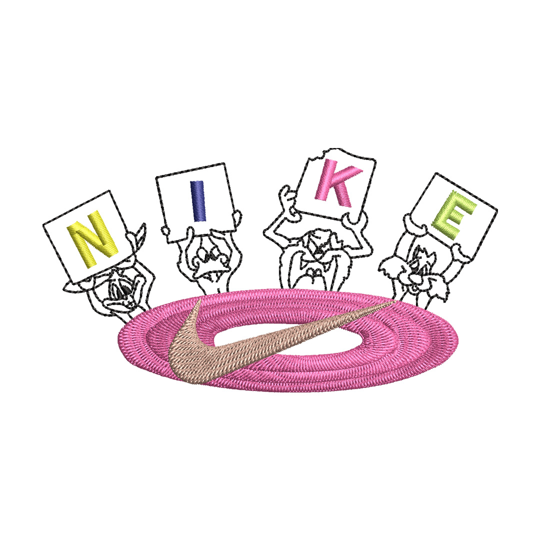 Nike cartoon embroidery design, Cartoon embroidery, Nike des | Inspire ...