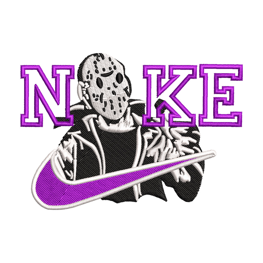 Nike x horror embroidery design, Horror movie embroidery, Ni - Inspire ...
