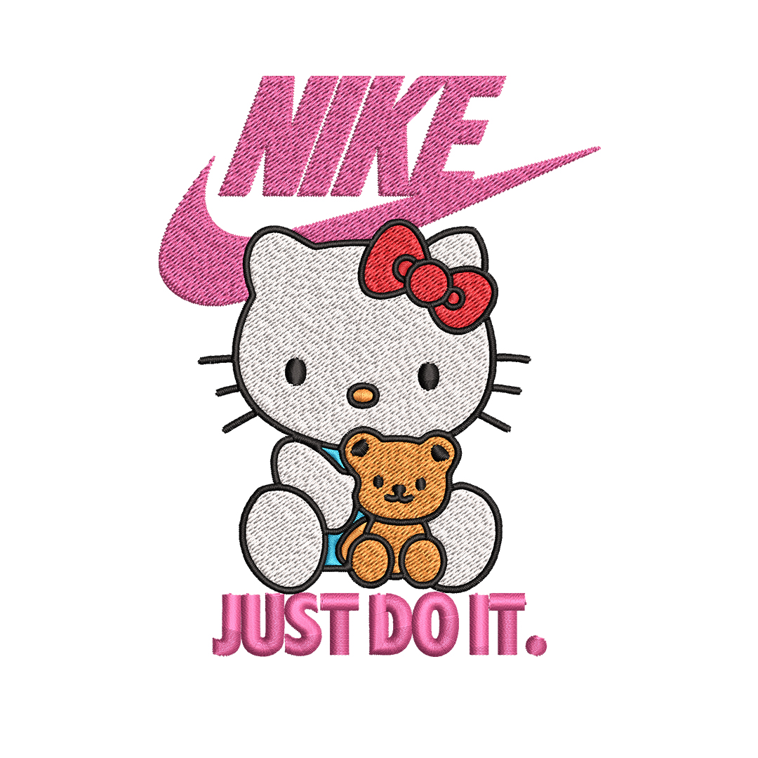 Hello kitty Nike Embroidery design, Hello kitty Embroidery, | Inspire ...