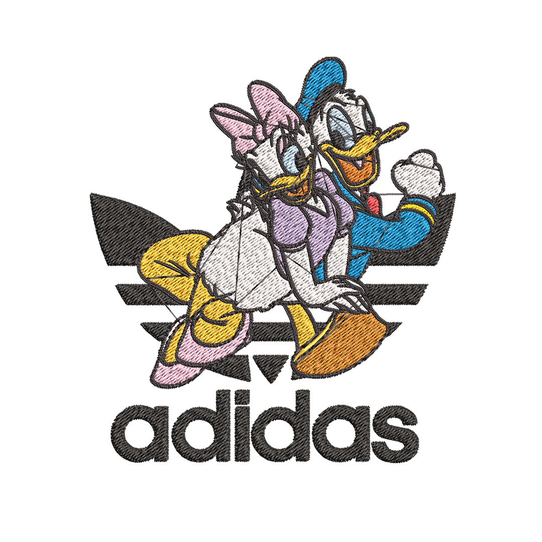 Daisy x duck adidas Embroidery Design, Adidas Embroidery, Br | Inspire ...