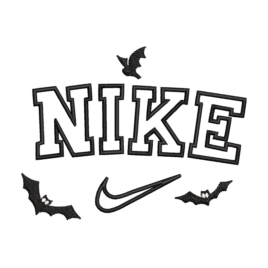 Nike x bat embroidery design, Bat embroidery, Nike design, E | Inspire ...