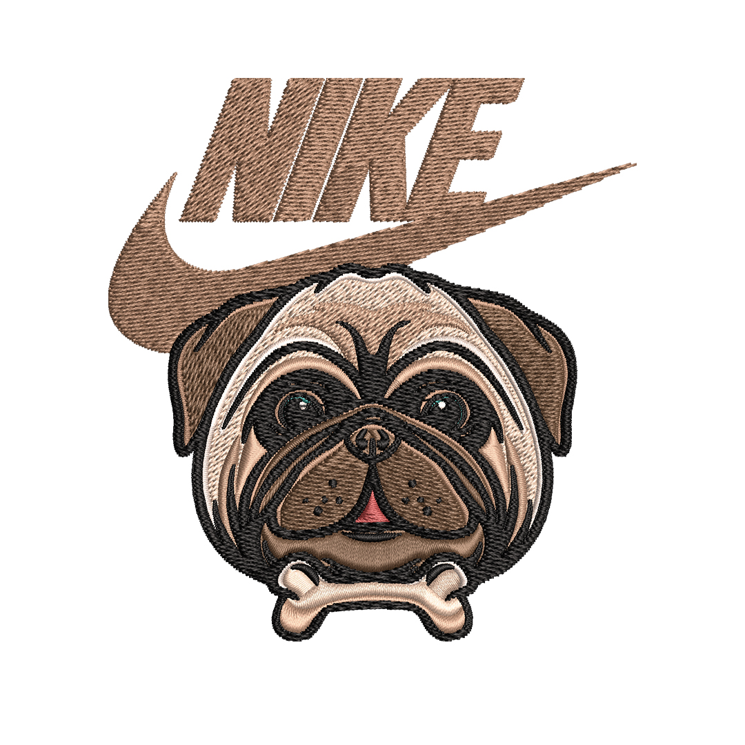 Bulldog Nike Embroidery design, Bulldog logo Embroidery, Nik | Inspire ...