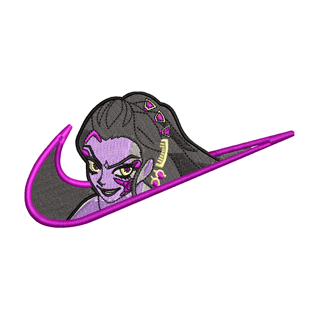 Daki nike embroidery design, Kimetsu no Yaiba embroidery, ni | Inspire ...