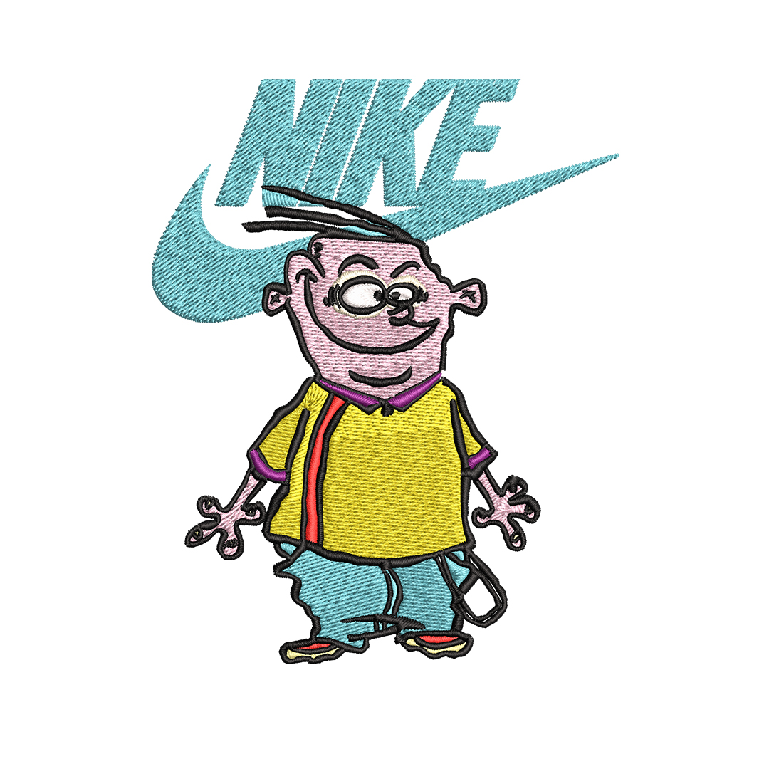 Cartoon swoosh Nike Embroidery design, Cartoon swoosh Nike E | Inspire ...