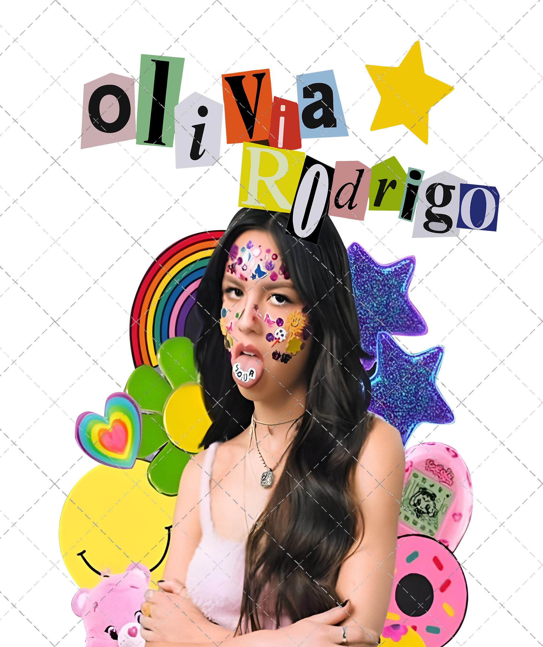 Olivia Rodrigo Png, Olivia Rodrigo Guts Tour Vintage Design, | Inspire ...