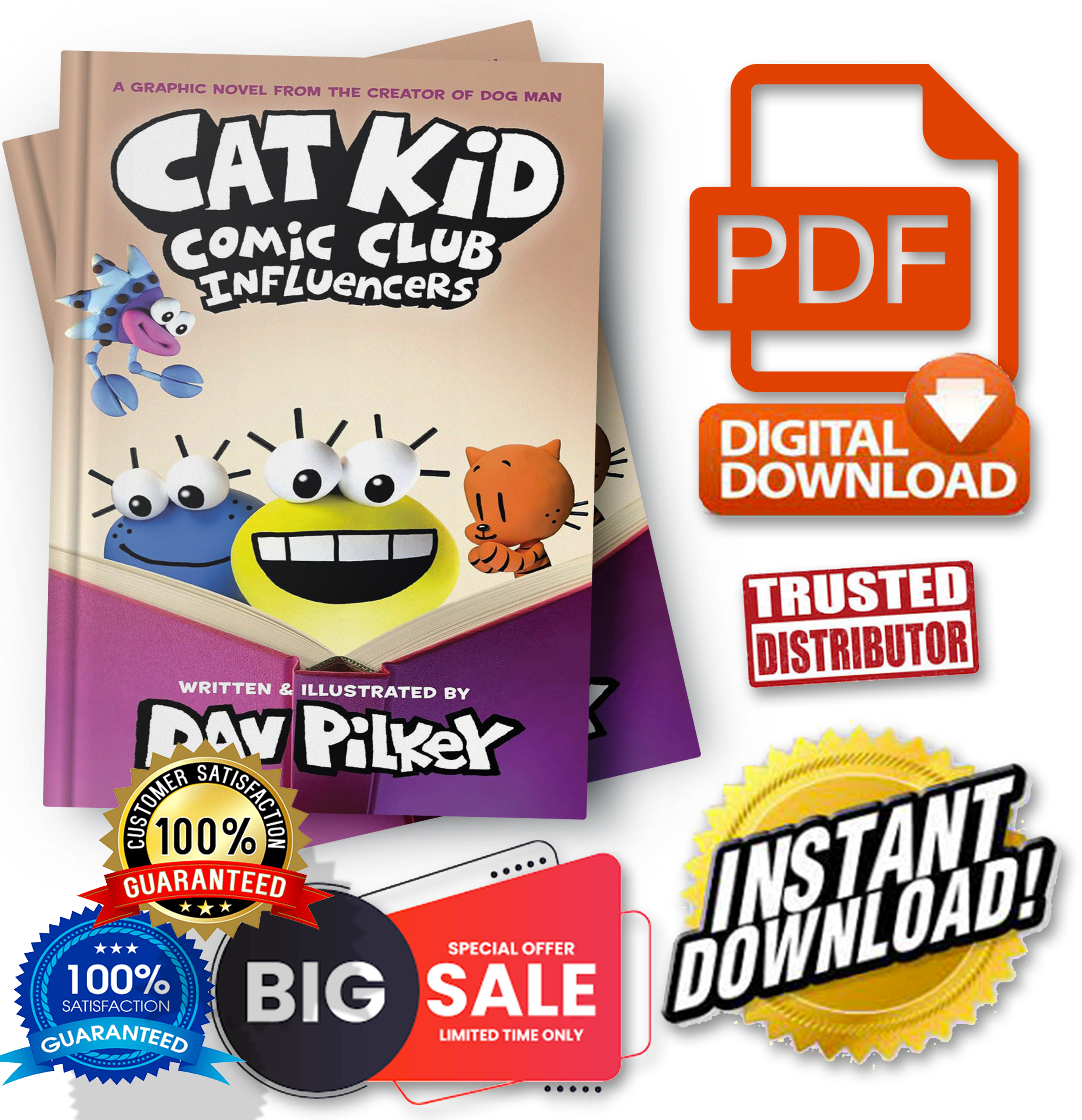 Cat Kid Comic Club: Influencers: A Graphic Novel (Cat Kid Co | Inspire ...