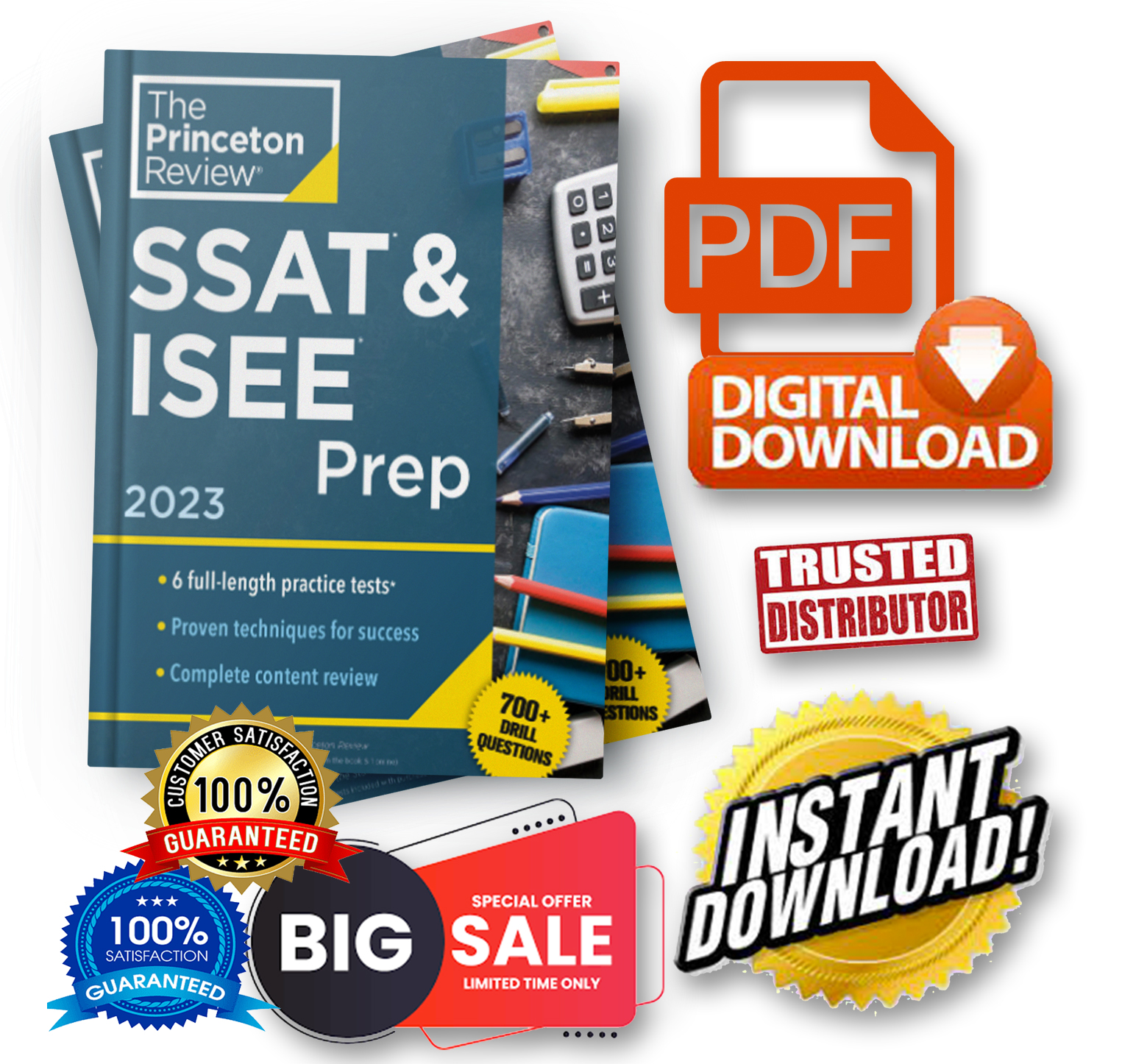 Princeton Review SSAT Prep Edition by The Princeton Review | Inspire Uplift
