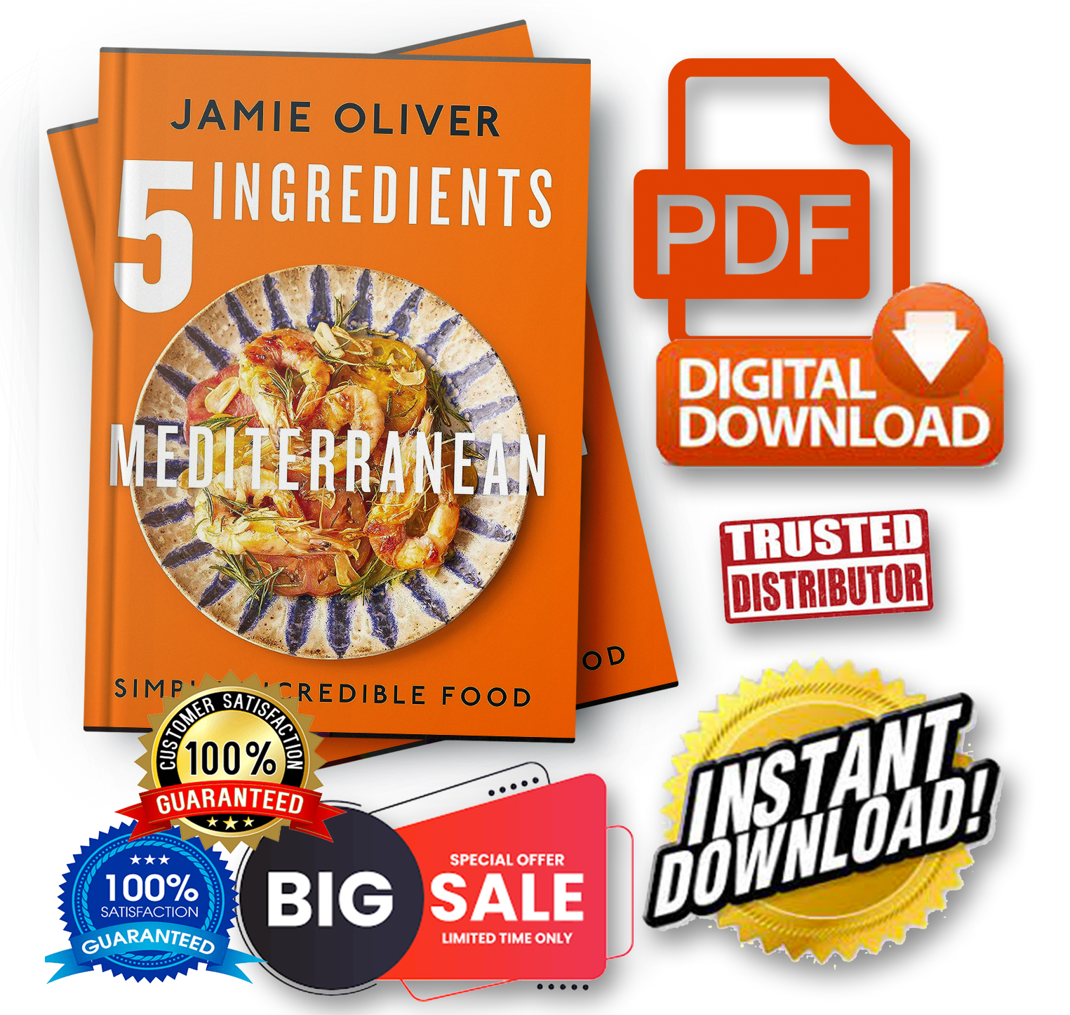 5 Ingredients Mediterranean: Simple Incredible Food | Inspire Uplift