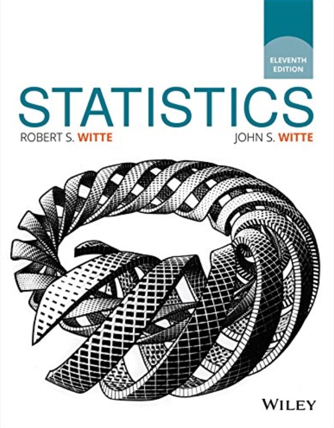 Statistics, 11th Edition by Robert S. Witte John S. Witte - Inspire Uplift