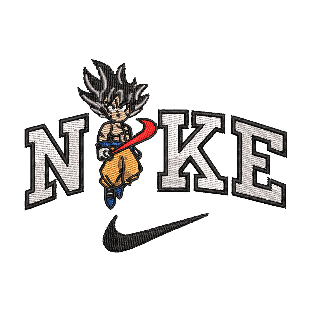 Nike goku embroidery design, Dragonball embroidery, Nike de | Inspire ...