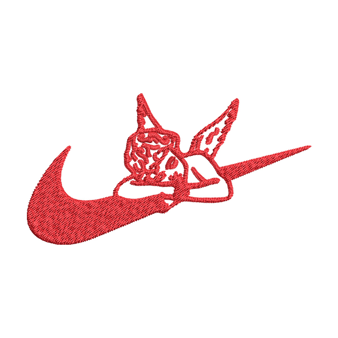 Angel x nike Embroidery Design, Nike Embroidery, Brand Embro | Inspire ...