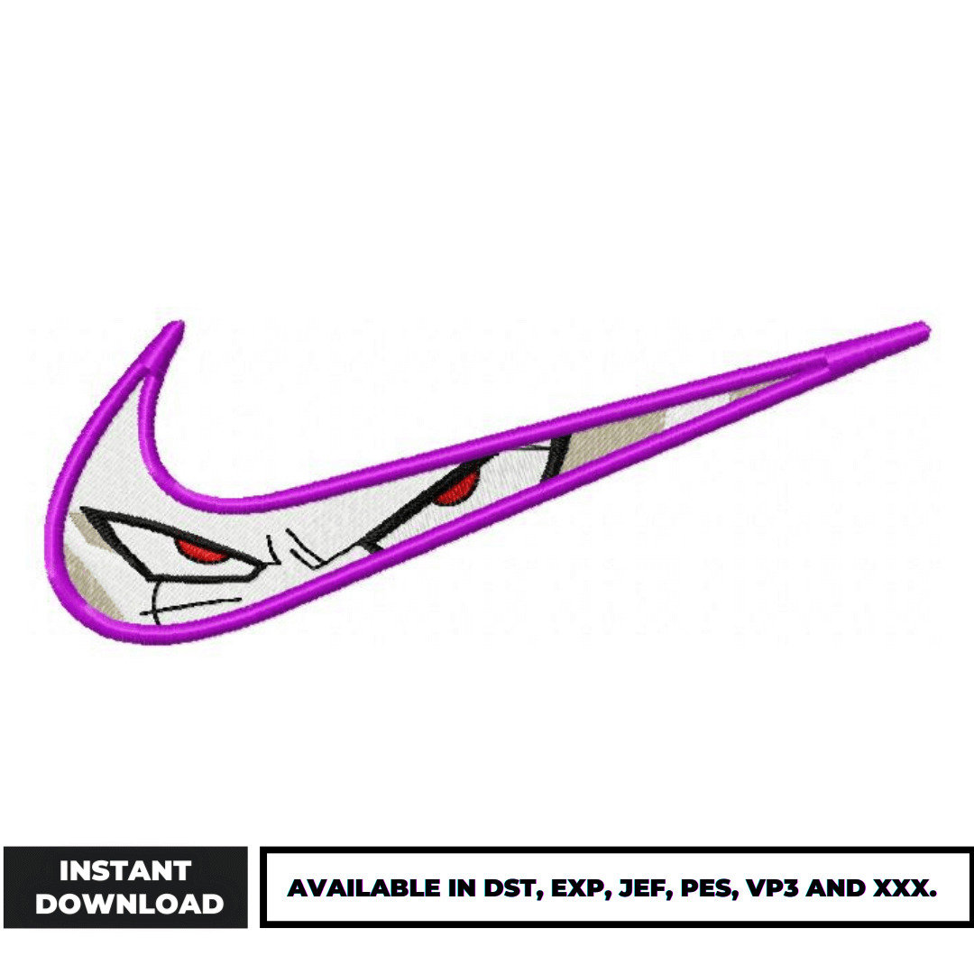 Nike Frieza eyes embroidery design, Dragon Ball anime embroi | Inspire ...