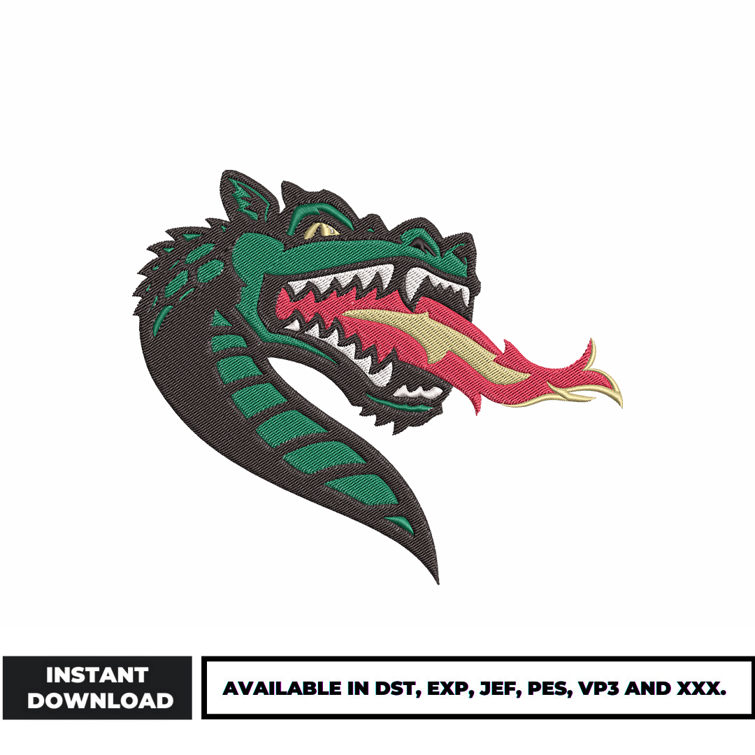 UAB Blazers logo embroidery design, Logo NCAA embroidery, Sp | Inspire ...