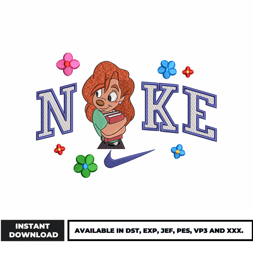 Nike Roxanne embroidery design, Roxanne embroidery, logo nik | Inspire ...
