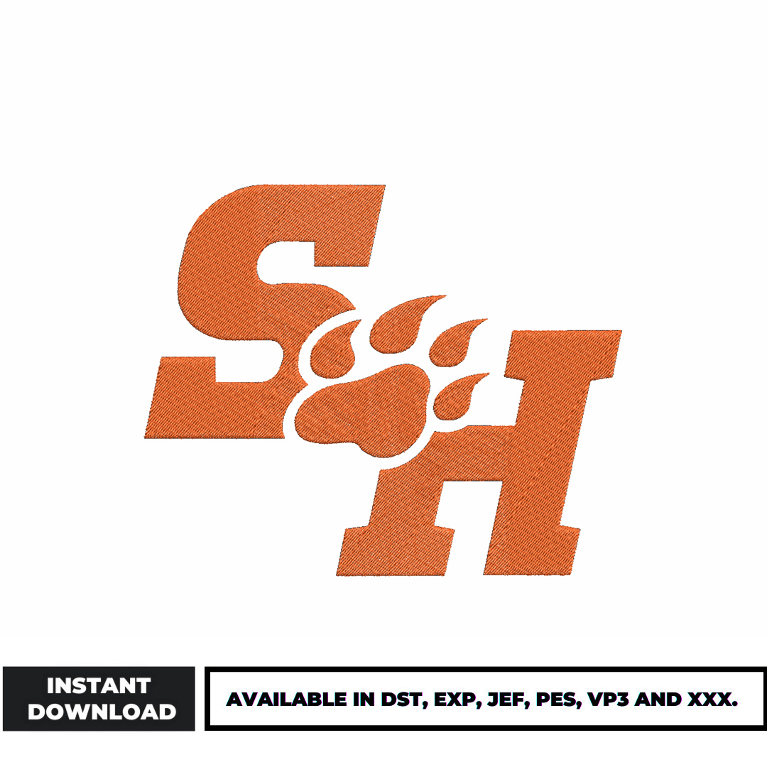 Sam Houston State logo embroidery design, Logo NCAA embroide | Inspire ...
