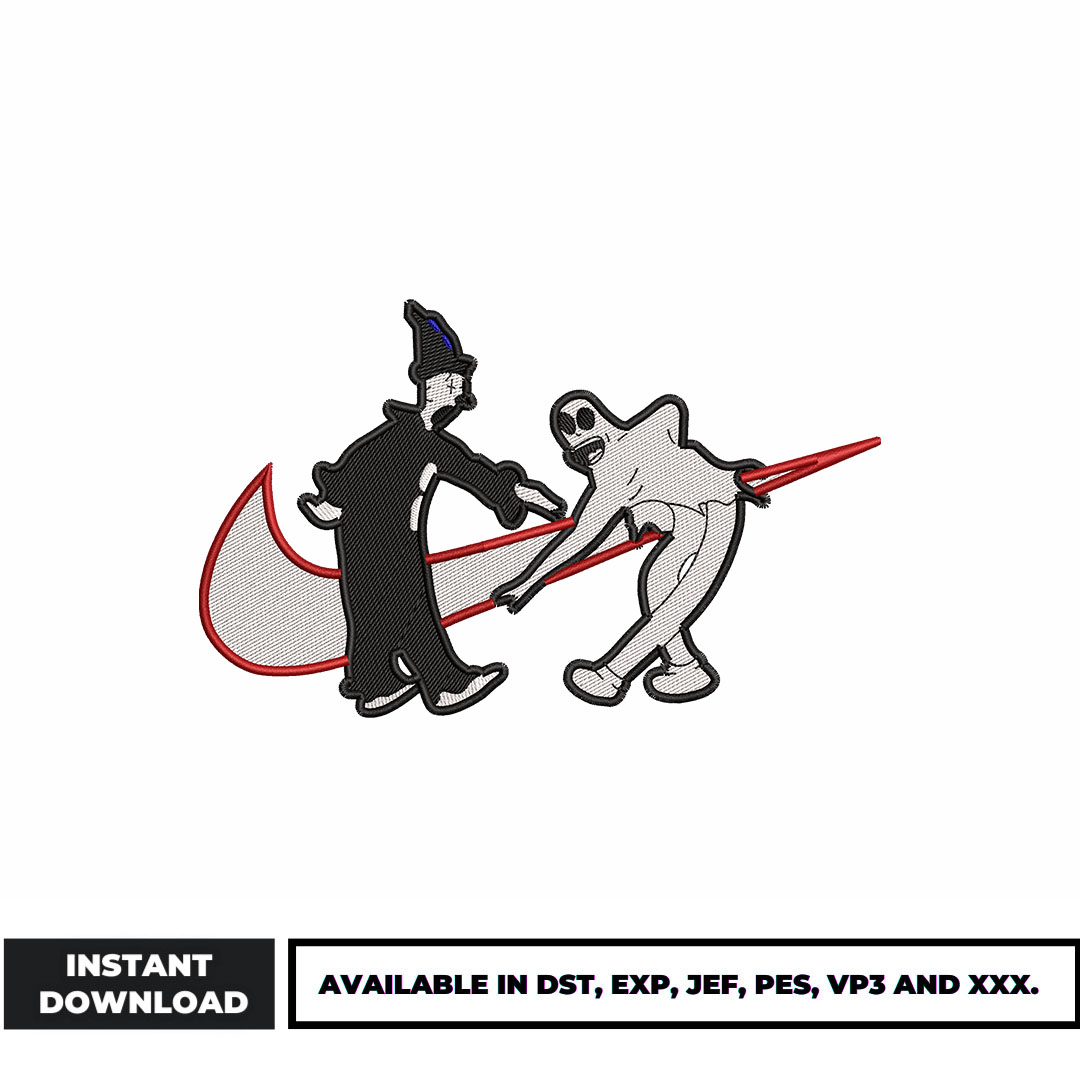 Nike ghost embroidery design, Dragonball embroidery, Logo Br | Inspire ...