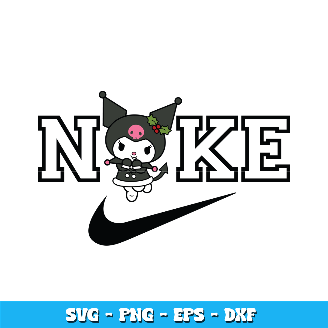 Nike Kuromi svg, Hello Kitty svg, Logo Brand svg, Nike svg, | Inspire ...