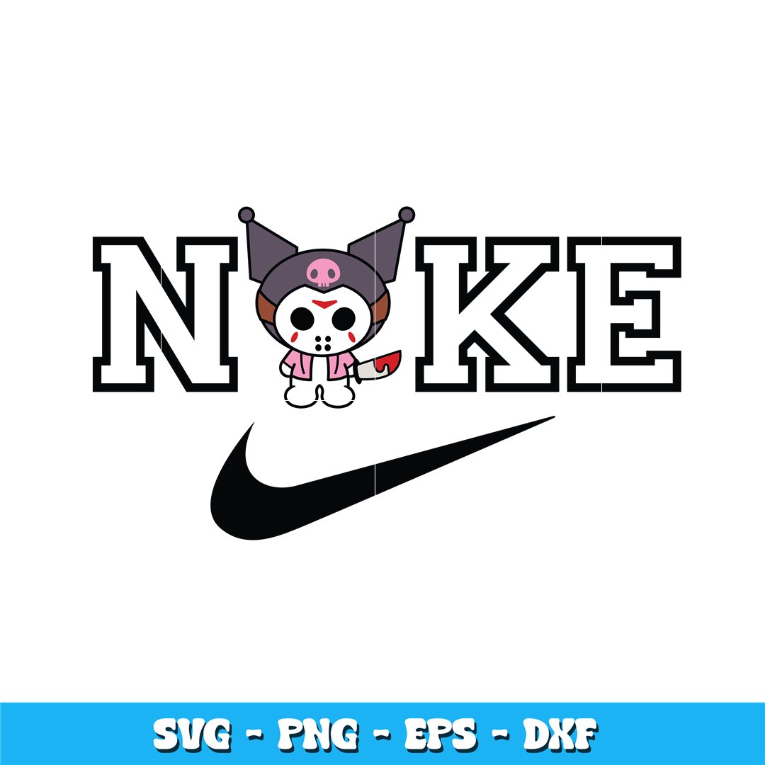 Nike Kuromi Jason Voorhees svg, Kuromi svg, Logo Brand svg, | Inspire ...